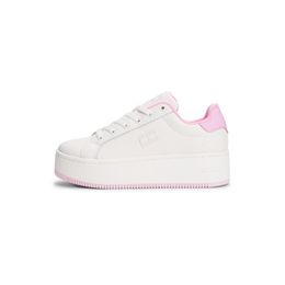 Tommy Jeans Sneaker Damen Größe 40 ecru / hellpink