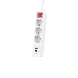 Hama Steckdosenleiste 3 fach USB-C / USB-A Buchse - Verteilungseinheiten