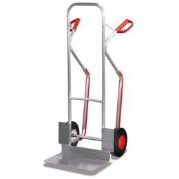 VARIOfit Alu-Stapelkarre 200 kg mit Gleitkufen (VG) - Silber