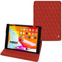 Noreve Lederschutzhülle horizontal (iPad 10.2 2019), Tablet Hülle, Orange