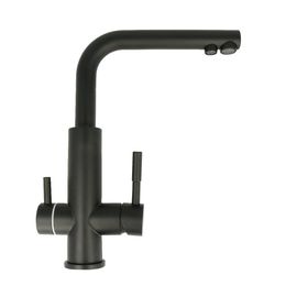 goodguards Wasserhahn Zapfguard 3 UVC 3 Wege Wasserhahn, schwarz