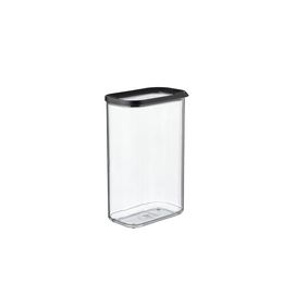 Mepal Vorratsdose SAN / PE Modula Farbe schwarz 2 l