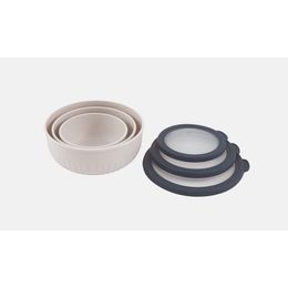 Outwell Schüssel Set Cookout mit Deckeln 6-tlg. Farbe beige / blau