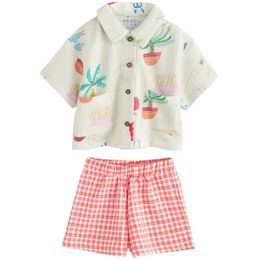 next Set girl Red size 12-18 mths