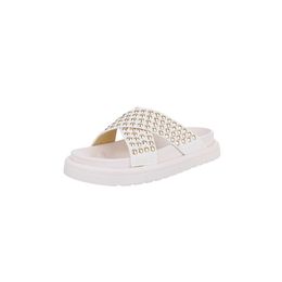 Ital-Design Pantolette Damen Größe 36 weiß