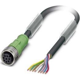Phoenix Contact Sensor-/Aktor-Steckverbinder, Elektronikkabel + Stecker, Schwarz