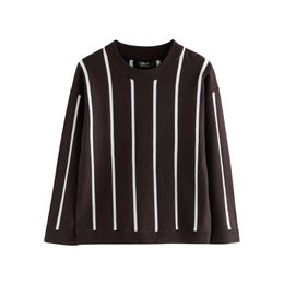 next Pullover Jungen Gr&ouml;&szlig;e 128 schoko / wei&szlig;
