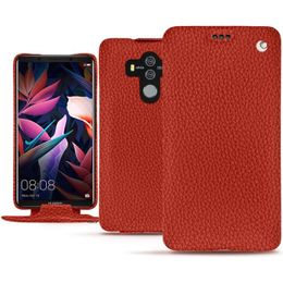 Noreve Lederschutzhülle vertikal (Huawei Mate 10 Pro), Smartphone Hülle, Orange