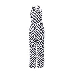 Wallis Petite Wallis Jumpsuit Damen Größe XXXL schwarz / weiß