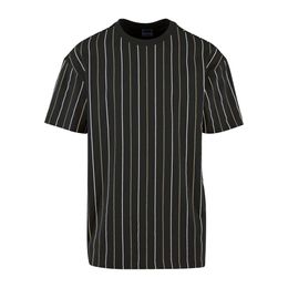 Urban Classics Printed Pinstripe Tee ' ' Herren Gr&ouml;&szlig;e 4XL schwarz