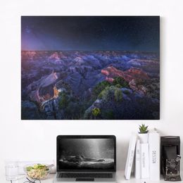 Bilderwelten Leinwandbild - Querformat Grand Canyon Night