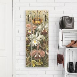Bilderwelten Wandgarderobe Vintage Lehrtafel Orchidee