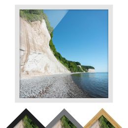 Bild mit Rahmen Kreidefelsen auf R&uuml;gen
