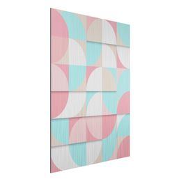 Bilderwelten Alu-Dibond Outdoor Bild Skandinavische Geometrie