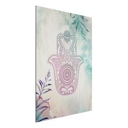 Bilderwelten Alu-Dibond Outdoor Bild Hand der Fatima Aquarell