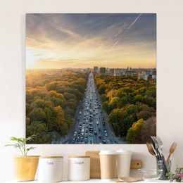 Bilderwelten Leinwandbild Berlin im Herbst