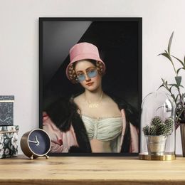 Bilderwelten Bild mit Rahmen Retro Caroline