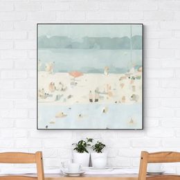 Wechselbild Sandbank im Meer II