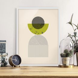 Bilderwelten Bild mit Rahmen Formen II