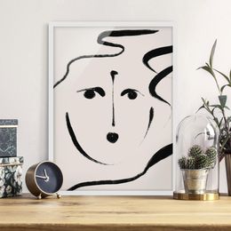 Bild mit Rahmen Alina Buffiere Illustration - Die G&ouml;ttin