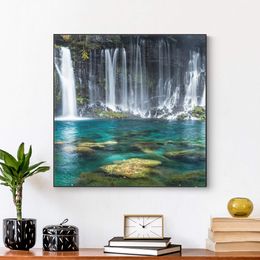 Wechselbild Shiraito Wasserfall