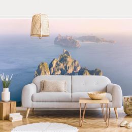 Bilderwelten Fototapete Strand Motiv Wandtapete blau - Phi Phi Inseln - Meerblick Wohnzimmer Schlafzimmer