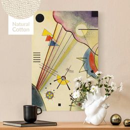 Bilderwelten Leinwandbild - Hochformat Wassily Kandinsky - Deutliche Verbindung
