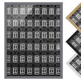 Bilderwelten Bild mit Rahmen - Hochformat Windows