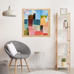 Glasbild Kunstdruck Paul Klee - Mondaufgang