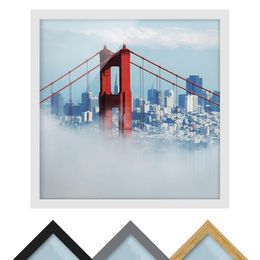 Bilderwelten Bild mit Rahmen - Quadrat Good Morning San Francisco!