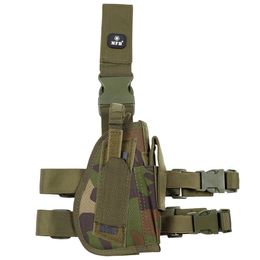 MFH Pistolenbeinholster rechts woodland