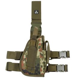 MFH Pistolenbeinholster rechts flecktarn