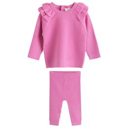 next Set girl Pink size 12-18 mths