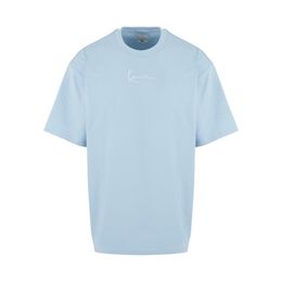 Karl Kani Small Signature Essential Tee ' ' Herren Gr&ouml;&szlig;e S hellblau