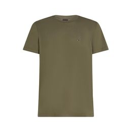 Tommy Hilfiger Big & Tall Tommy Hilfiger Big & Tall T-Shirt 'ESS SEASONAL' Herren Gr&ouml;&szlig;e XXXL oliv
