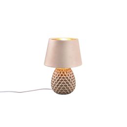 REALITY ARIANA Tischleuchte Beige, 1-flammig