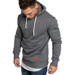 REPUBLIX Kapuzenpullover GRIFFIN in Dunkelgrau | Gr.: S