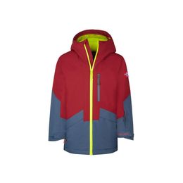 Trollkids Ski-/ Snowboardjacke Kongsberg in carmin red | Gr.: 140