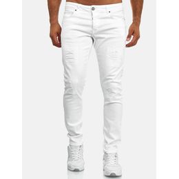 Tazzio Jeans '16525' Herren Gr&ouml;&szlig;e 40 wei&szlig;