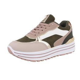 Ital-Design Sneaker Damen Gr&ouml;&szlig;e 40 beige