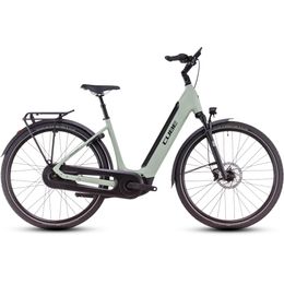 Cube Supreme Hybrid Comf. SLX | Gr. 50 cm | Aluminium E-Citybike Gr&uuml;n