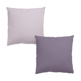 Dekokissen 2er Set Milky Strawberry Simple mauve Duo