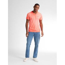 PETROL INDUSTRIES Shirt in Orange - 40% | Gr&ouml;&szlig;e L | Herren-plussize
