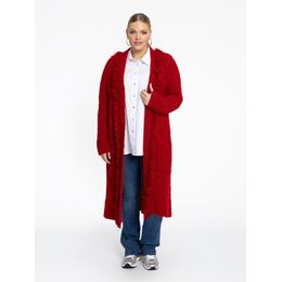 Yoek Strickjacke Damen Gr&ouml;&szlig;e L/XL rot