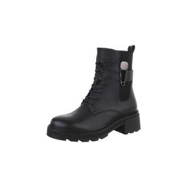 Ital-Design Lace-Up Ankle Boots female Black size 41