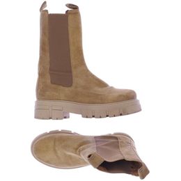 Apple of Eden Stiefelette Damen Größe 37 Second Hand beige