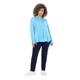Ulla Popken Bluse Damen Gr&ouml;&szlig;e 5XL/6XL neonblau