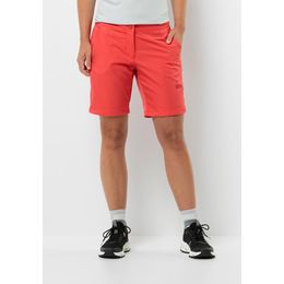 Jack Wolfskin Damen Shorts "HIKING ALPINE SHORT W", rot, Gr. 44, OBERSTOFF: 87% POLYESTER, 13% ELASTHAN; LINING: 100% POLYESTER, Hosen