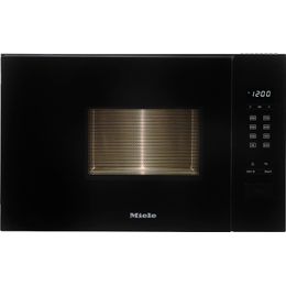Miele Einbau-Mikrowelle "M 2230 SC", B:59,5cm H:37,2cm T:31cm, schwarz, Mikrowellen, Speisen bleiben genussfertig – Warmhalteautomatik