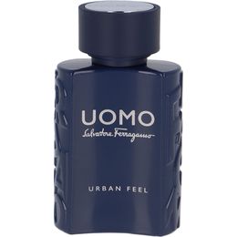 Herren Eau de Toilette "UOMO Urban Feel", 30ml, blau, Salvatore Ferragamo, Parfüms, mit blumig-fröhlicher Duftnote